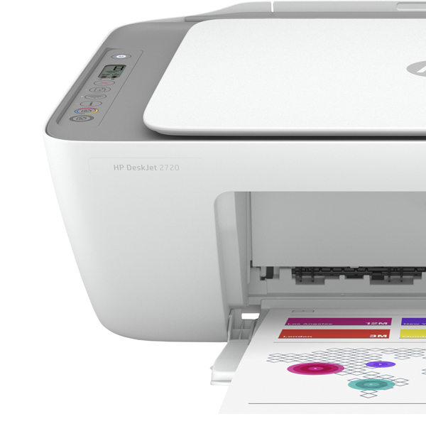 HP DeskJet 2720 all-in-one A4 inkjetprinter met wifi (3 in 1) HP 123inkt.nl